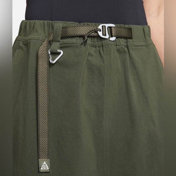 Nike ACG | Skirts | Nwt Nike Acg Highwaisted Trail Skirt Olive Green ...